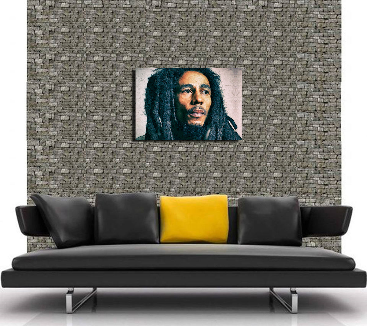 Uncle bob Artwork Printed On Museum Quality Canvas - Art Canvas NZ